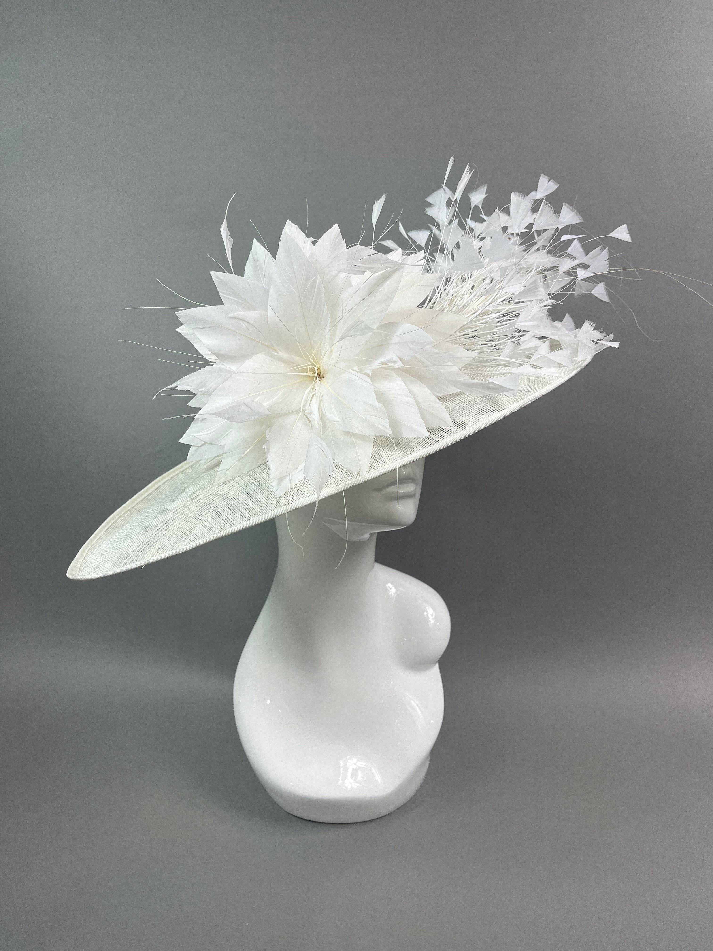 Stylish Kentucky Derby hats made by The Hat Girls in Louisville, Kentucky