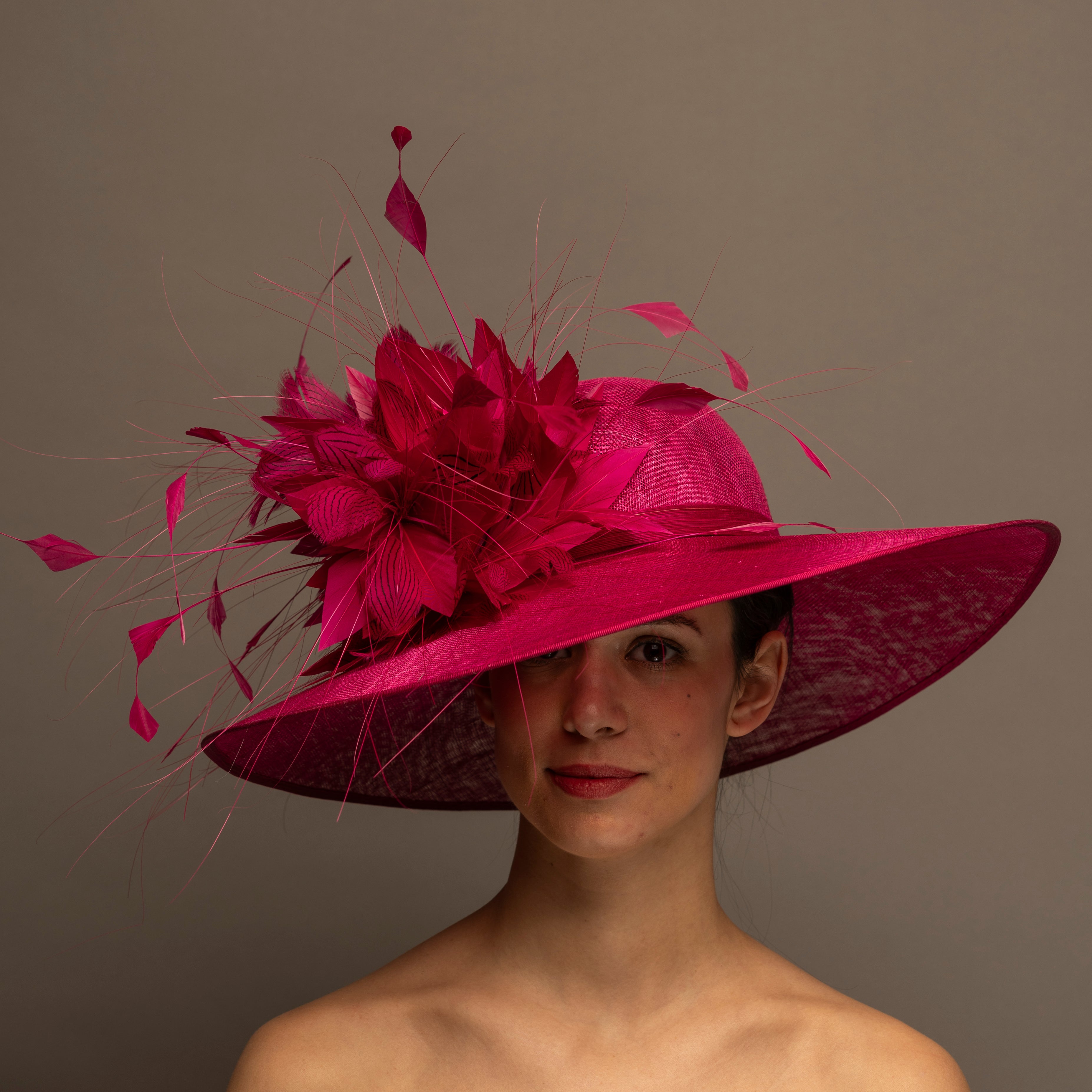 Stylish Kentucky Derby hats made by The Hat Girls in Louisville, Kentucky