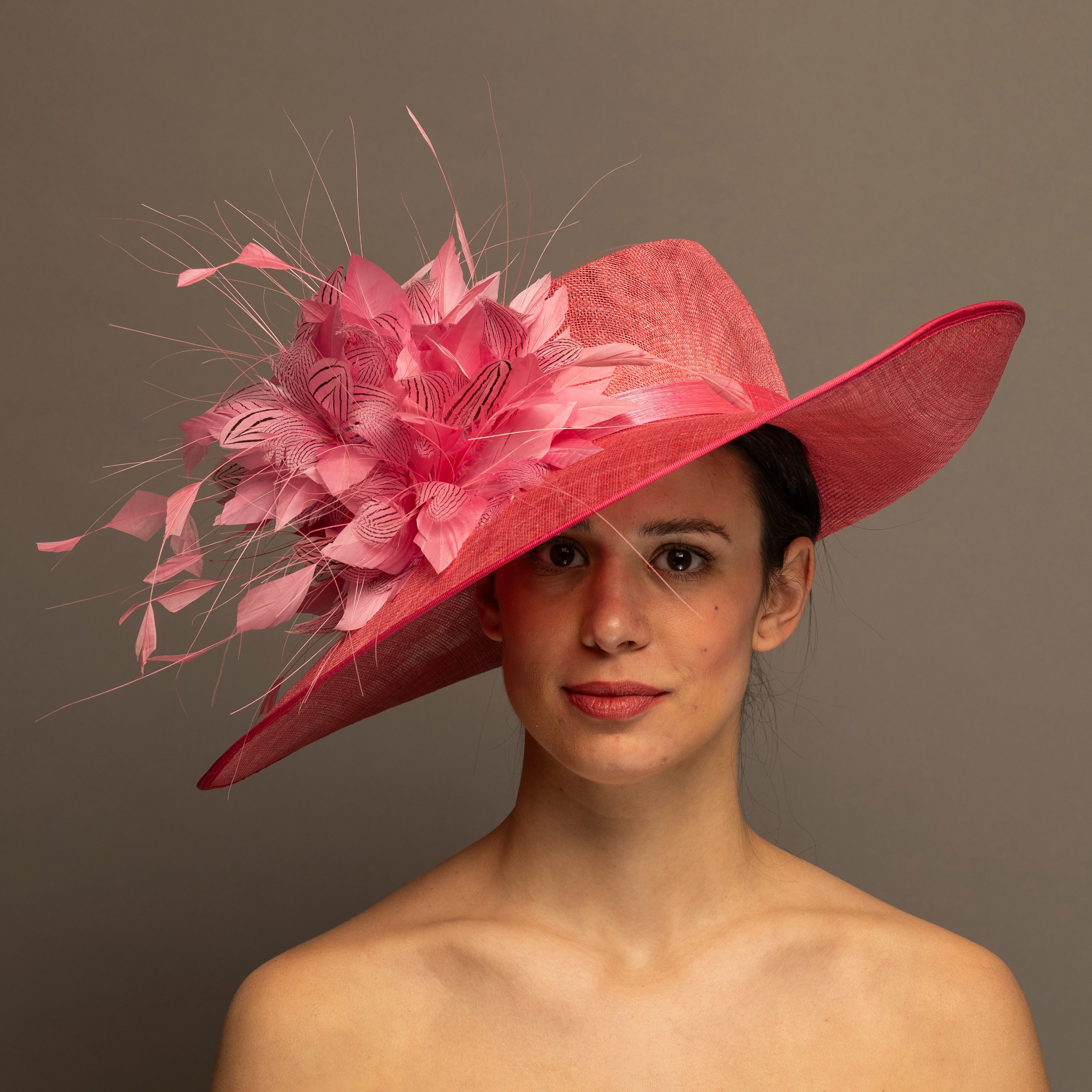 Stylish Kentucky Derby hats made by The Hat Girls in Louisville, Kentucky