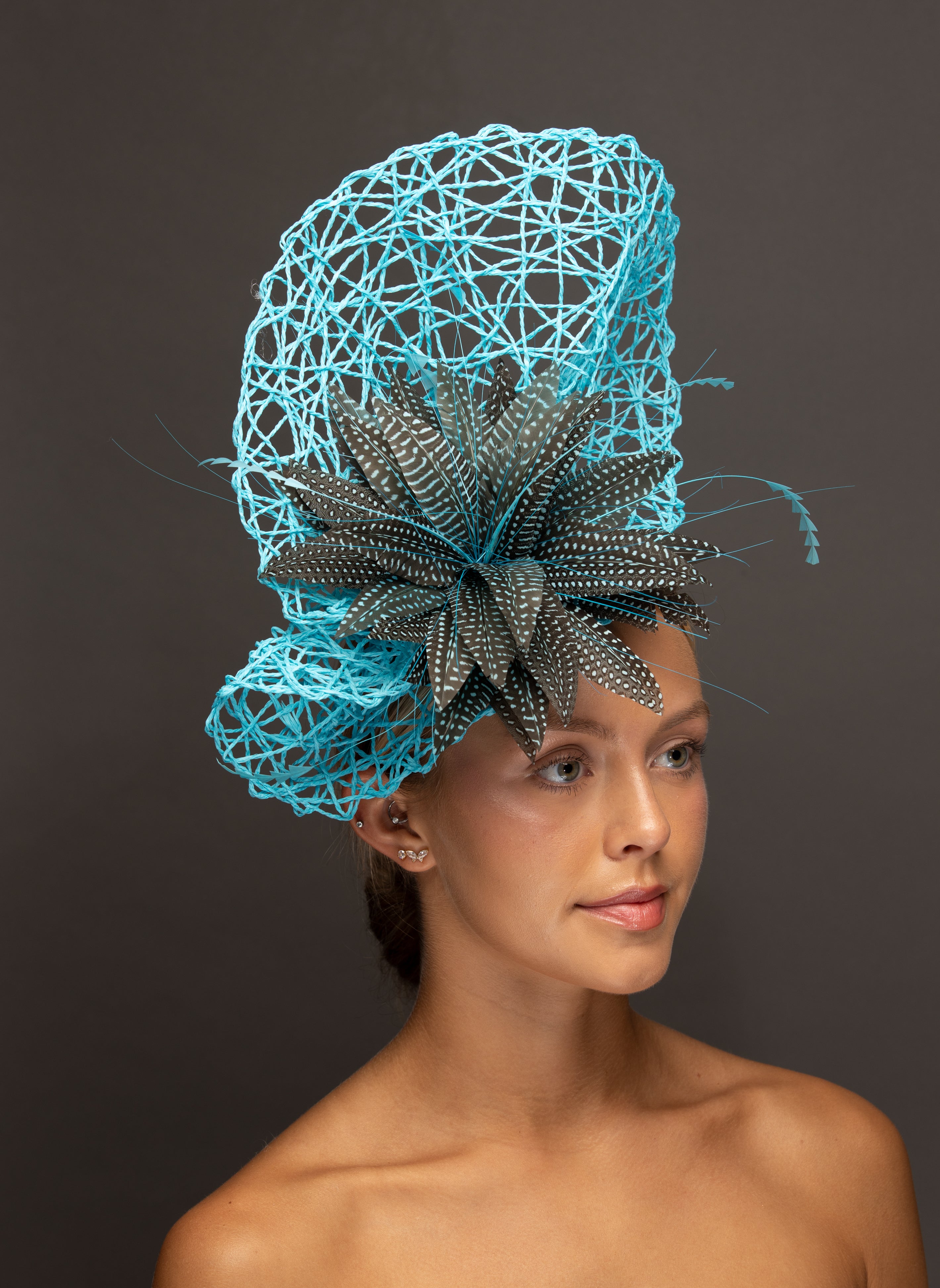LILY: Elegant Derby Hat for Women with Vibrant Shade