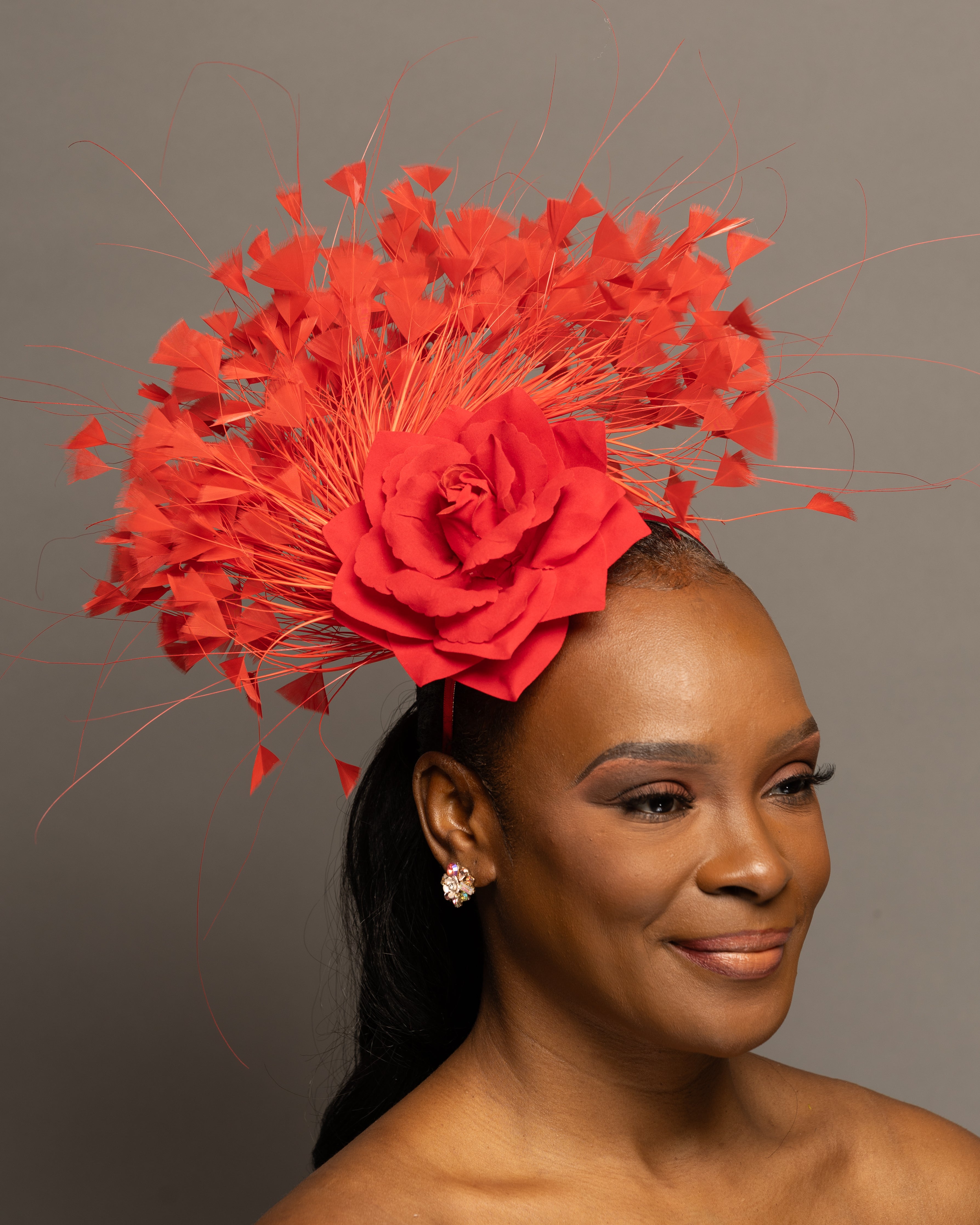 Stylish Kentucky Derby hats made by The Hat Girls in Louisville, Kentucky
