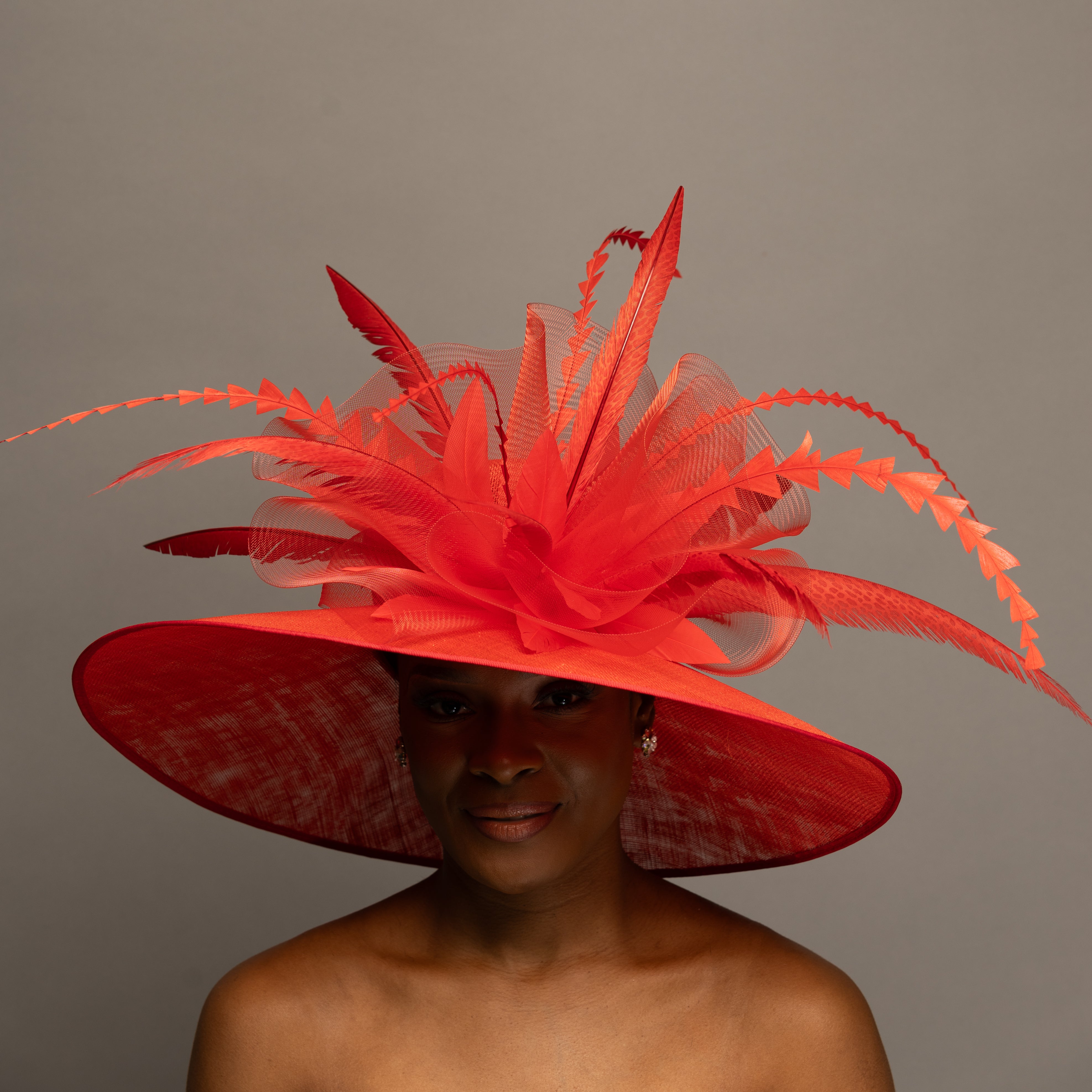 Stylish Kentucky Derby hats made by The Hat Girls in Louisville, Kentucky