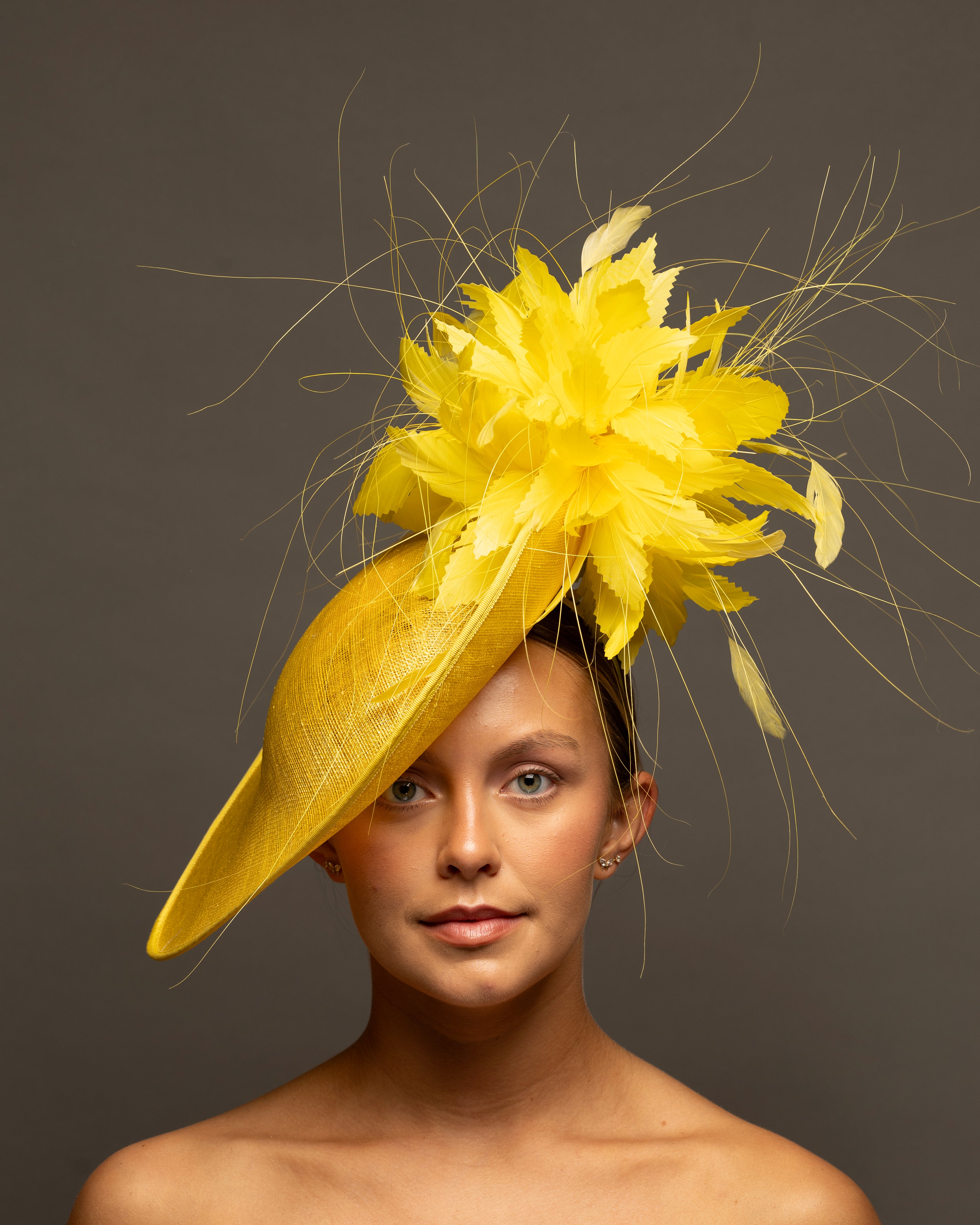 Stylish Women's Saucer Hat: Z-CHRISSY by The Hat Girls