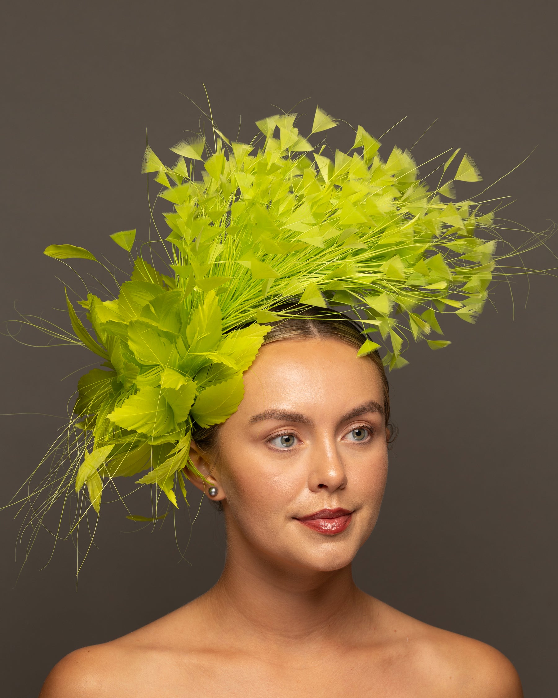 Poppy Feather Fascinator Hat | Elegant Floral Headpiece – The Hat Girls